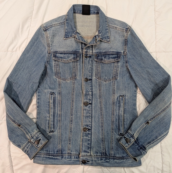 H&M | Jackets & Coats | Mens Blue Denim Jacket | Poshmark
